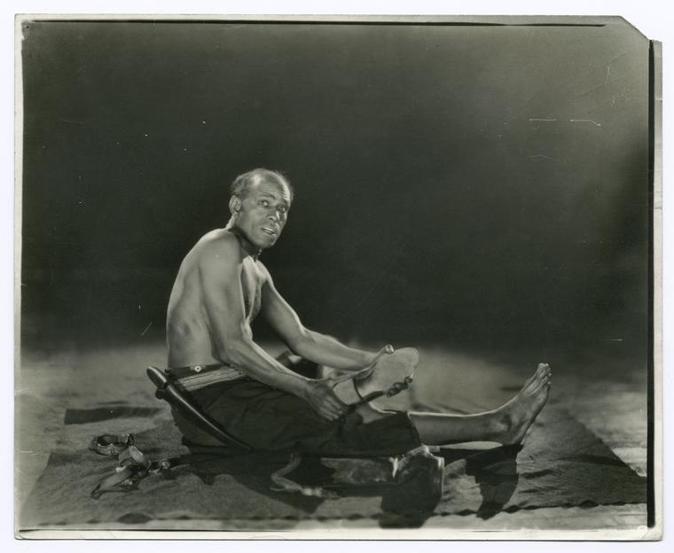 Charles Gilpin in O'Neill's The Emperor Jones - NYPL Digital Collections