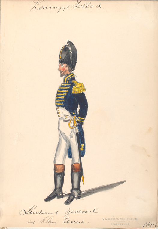 Koninklijk Holland. Luitenant-Generaal in klein tenue. 1806 - NYPL ...