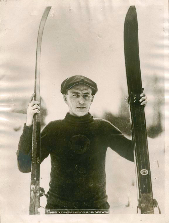 The World's Champion Ski Jumper, Nels Nelson - NYPL Digital Collections