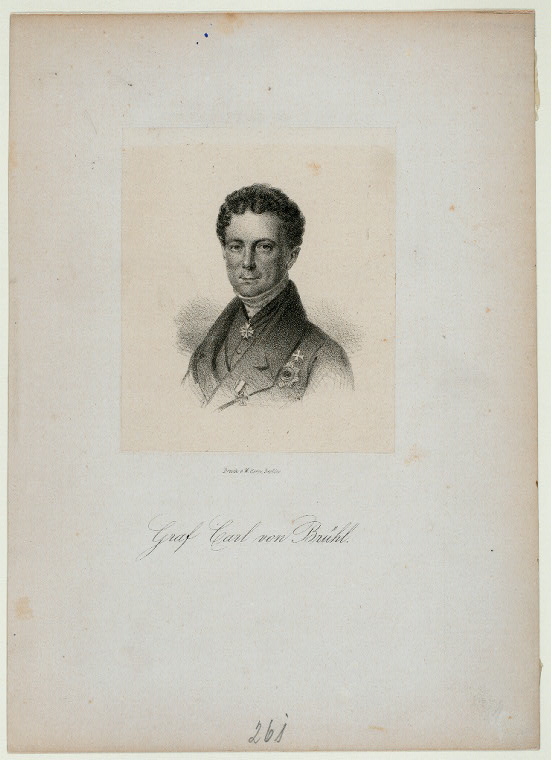Graf Carl von Brühl - NYPL Digital Collections