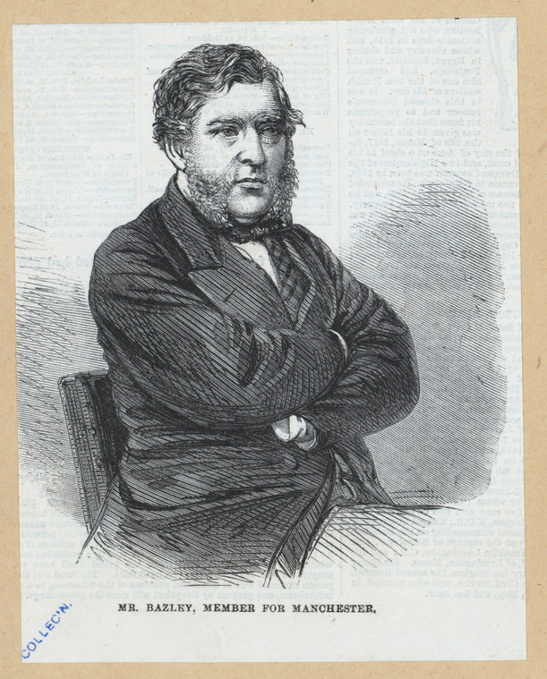 Mr. Bazley, member for Manchester. - NYPL Digital Collections