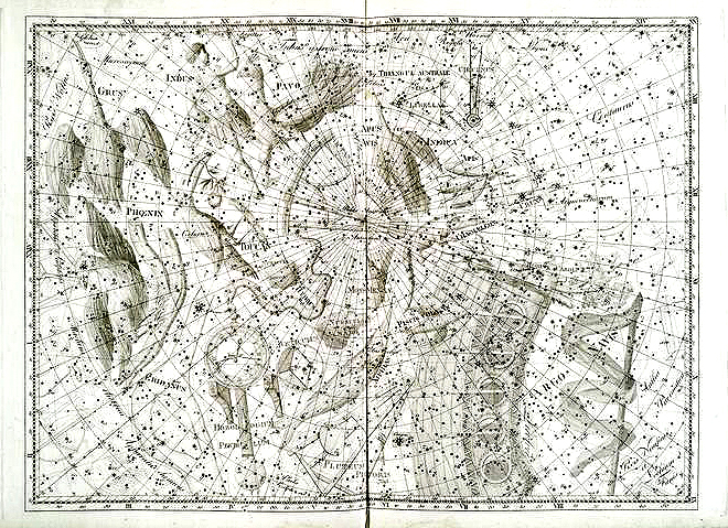 Phönix, Toucan, Nubecula minor, Hydrus, Horologium Pendulum, Reticulus ...