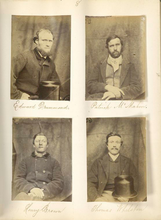 Edward Drummond ; Patrick Mc Mahon ; Henry Brown ; Thomas Whilston ...