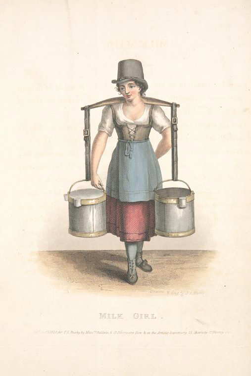 Milk girl. - NYPL Digital Collections