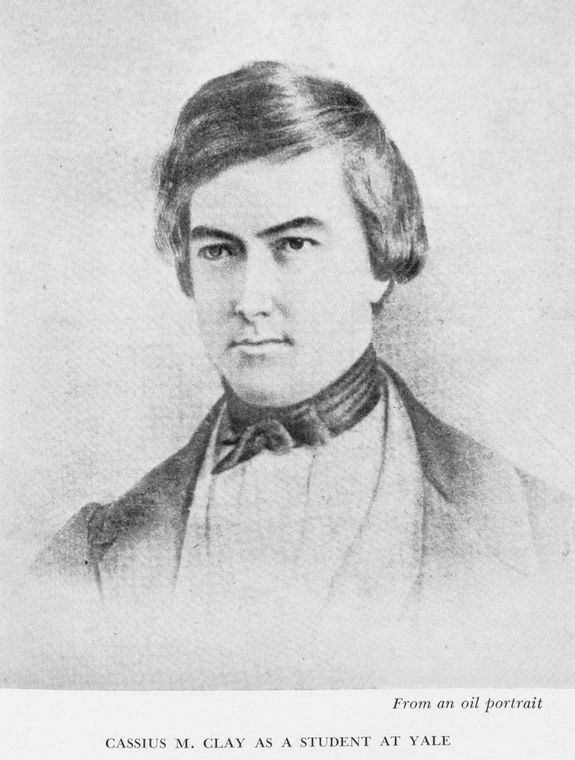 Cassius M. Clay as a student at Yale. - NYPL Digital Collections