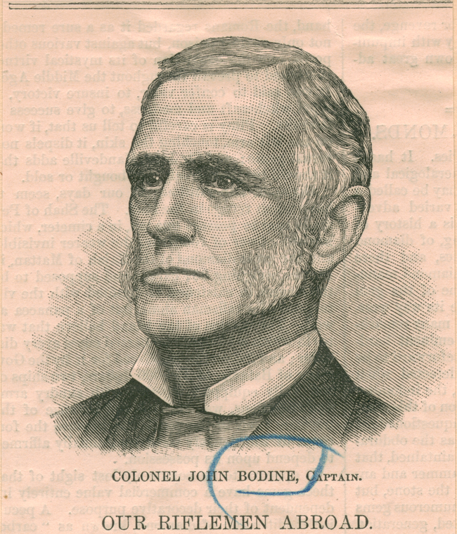 Colonel John Bodine, Captain. - NYPL Digital Collections