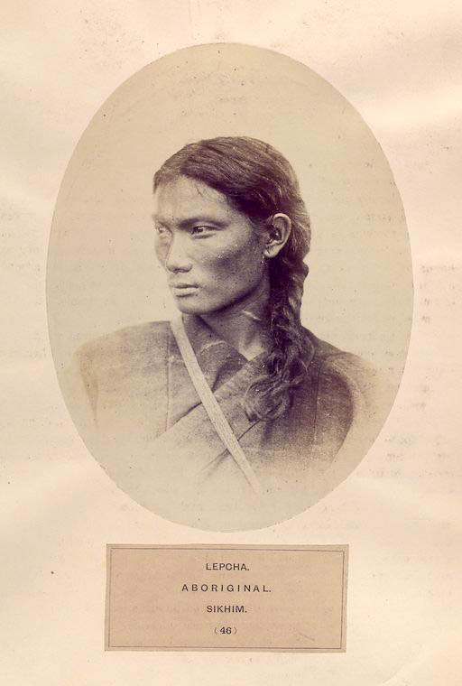 Lepcha, aboriginal, Sikhim. [female] - NYPL Digital Collections