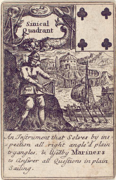 Four of clubs: Sinical quadrant. - NYPL Digital Collections