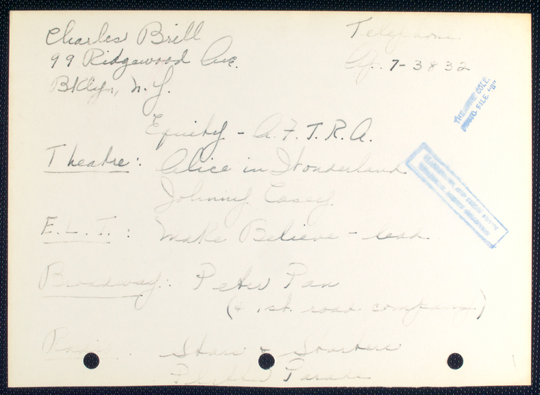 Digital Collections - Charles Brill