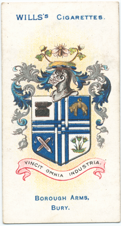 Borough arms, Bury. - NYPL Digital Collections