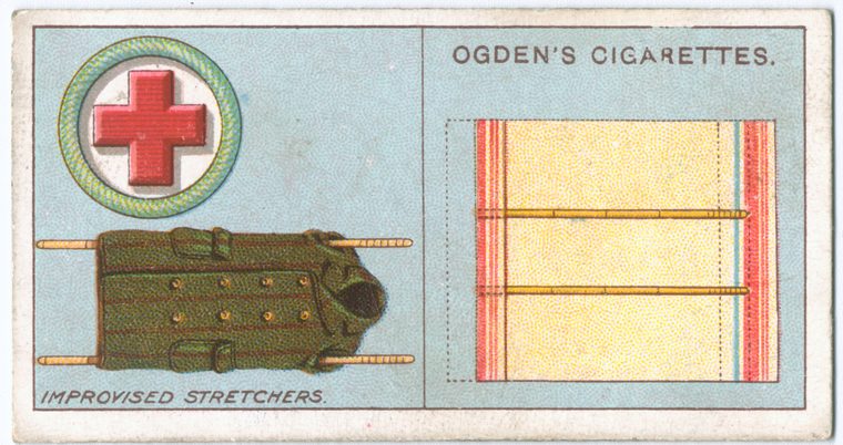 Improvised Stretchers. - NYPL Digital Collections