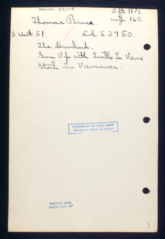 Thomas Bruce - NYPL Digital Collections