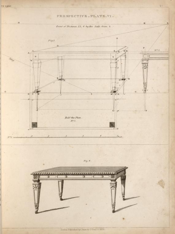 Perspective plate VI. - NYPL Digital Collections