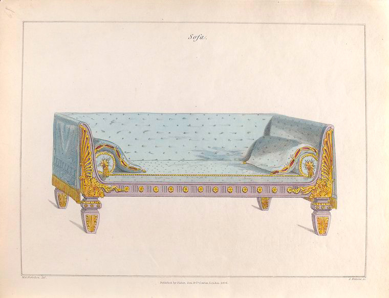 Sofa. - NYPL Digital Collections