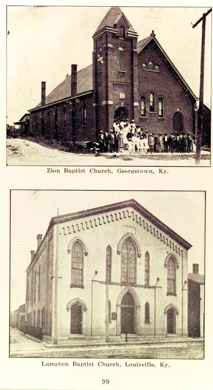 Zion Baptist Church, Georgetown, Ky. ; Lampton Baptist Church ...