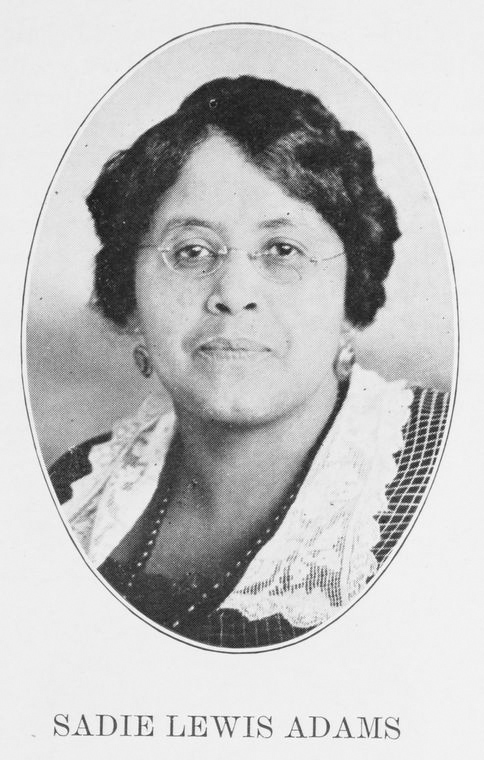 Sadie Lewis Adams. - NYPL Digital Collections