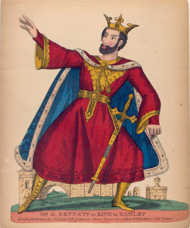 King Hamlet Drawing