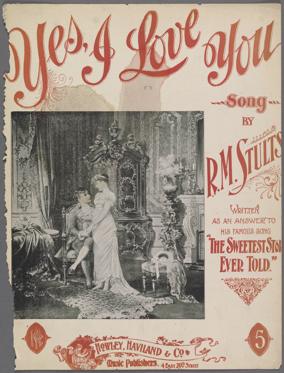 Yes, I love you - NYPL Digital Collections