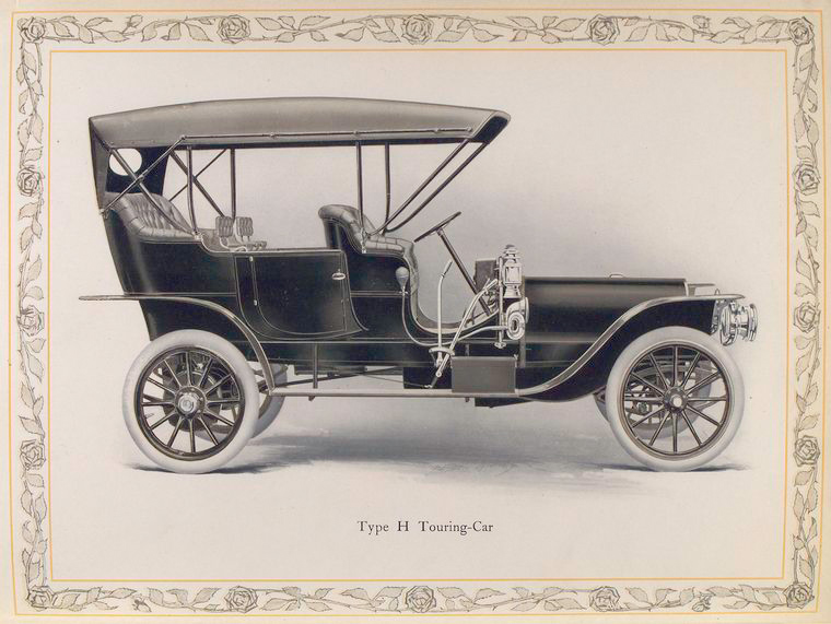 Type H Touring-car. - NYPL Digital Collections