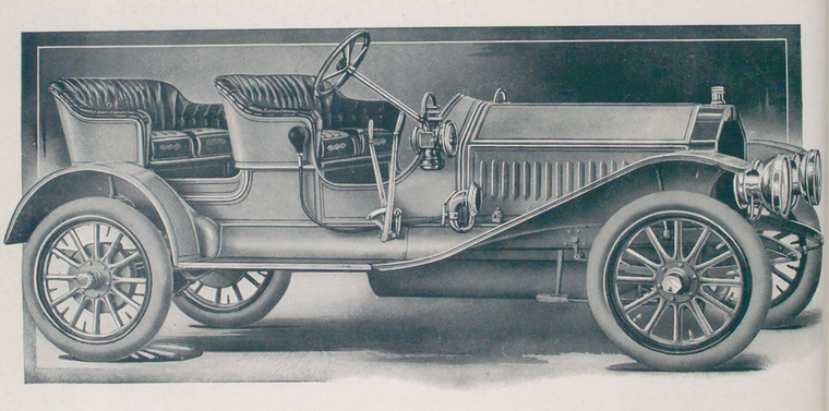 Buick Model "16" with detachable seat and box; [Open]. - NYPL Digital ...