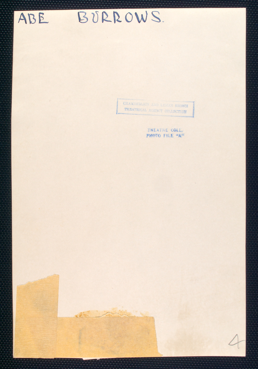 Abe Burrows - NYPL Digital Collections