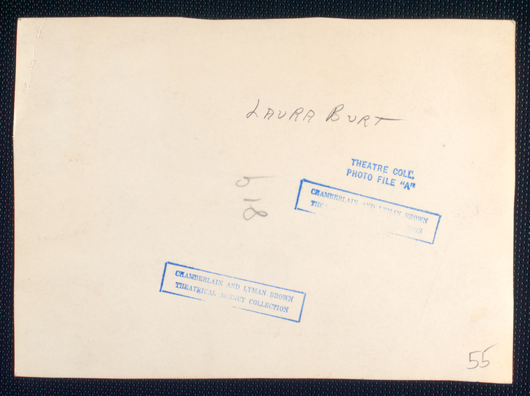 Laura Burt - NYPL Digital Collections