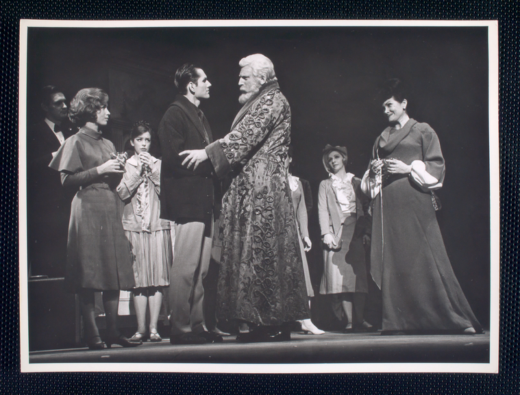Monte Amundsen, Tommy Rall, Theodore Bikel, and Brenda Lewis in the ...
