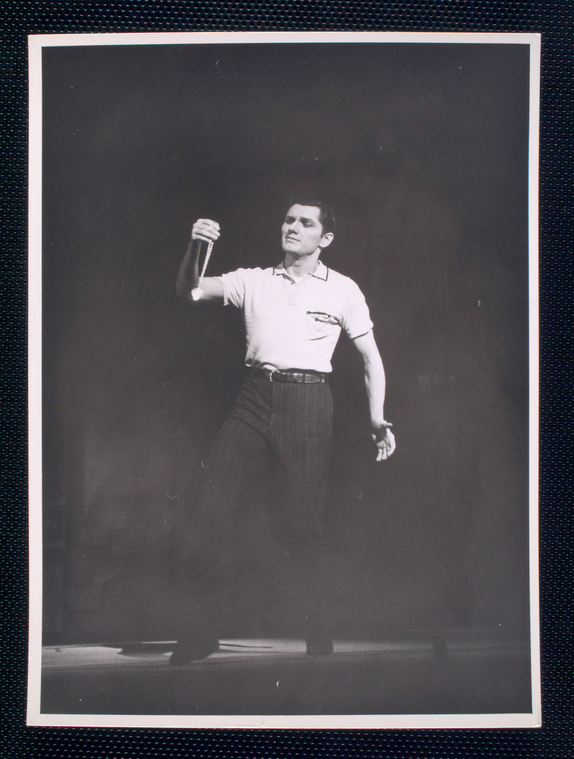 Tommy Rall in the stage production Café Crown - NYPL Digital Collections