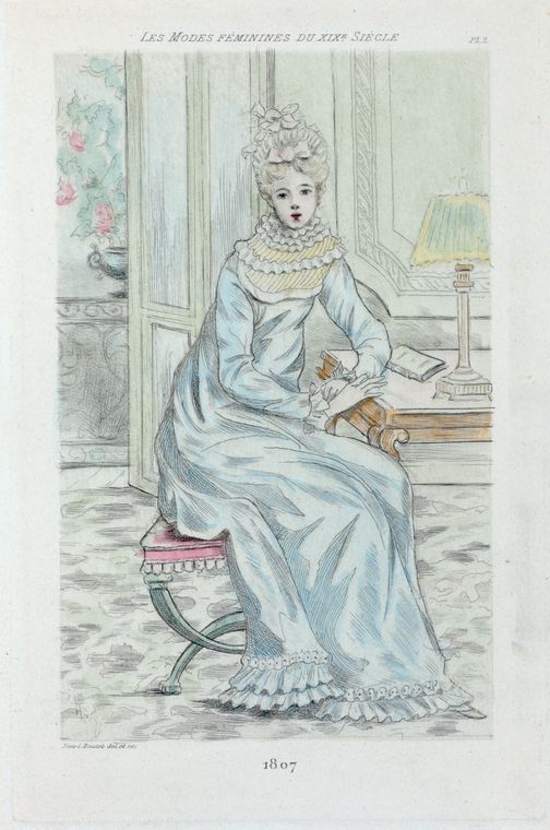 1807 [Women's fashion in nineteenth-century Paris] - NYPL Digital ...