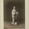 Japanese banjo player - NYPL Digital Collections