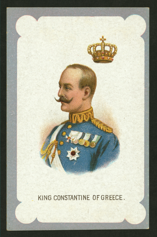 King Constantine of Greece. - NYPL Digital Collections