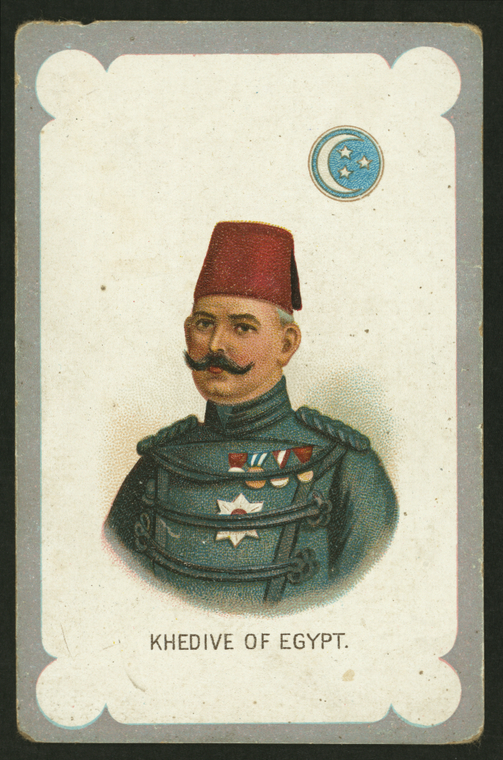 Khedive of Egypt. - NYPL Digital Collections