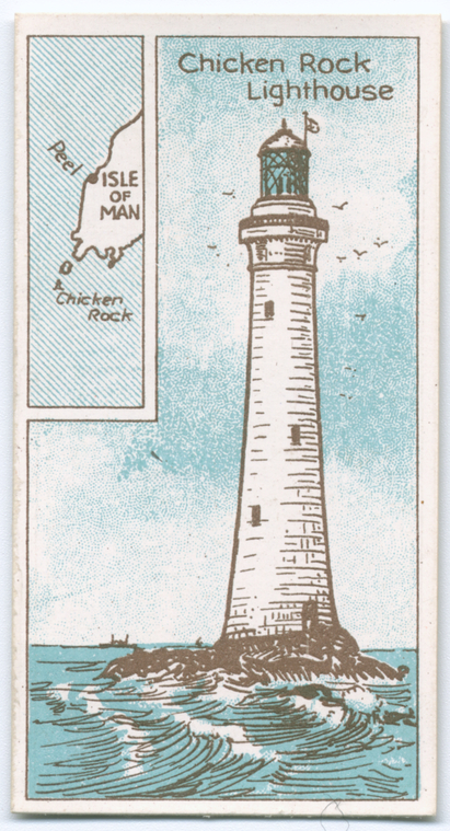 Chicken Rock lighthouse. - NYPL Digital Collections
