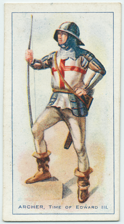 Archer, time of Edward III. - NYPL Digital Collections