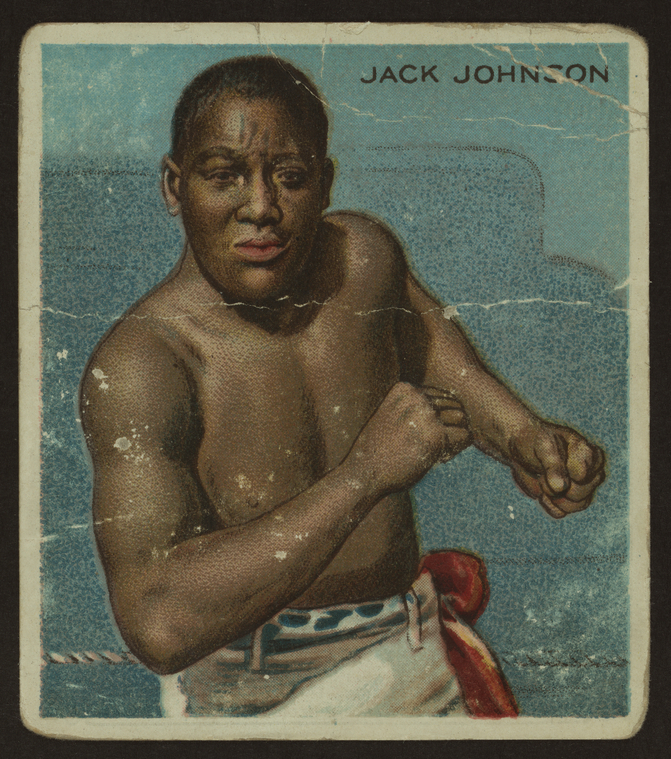 Jack Johnson (front) - NYPL Digital Collections