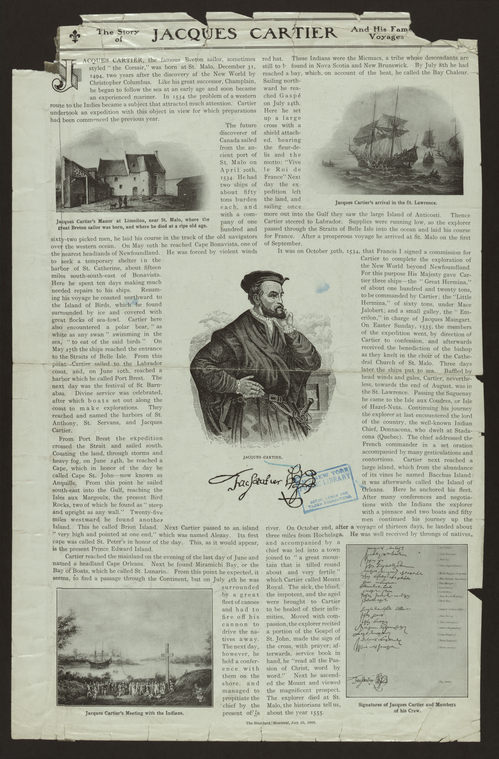 Jacques Cartier. - NYPL Digital Collections