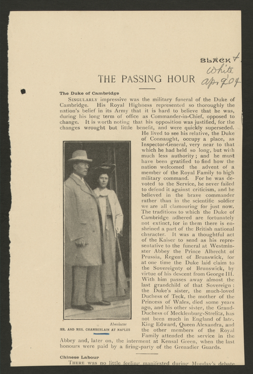 Joseph Chamberlain. - NYPL Digital Collections