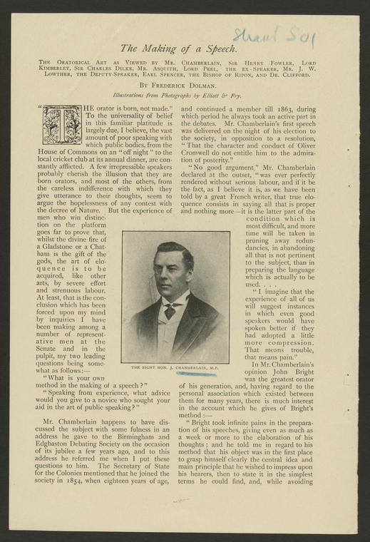 Joseph Chamberlain. - NYPL Digital Collections