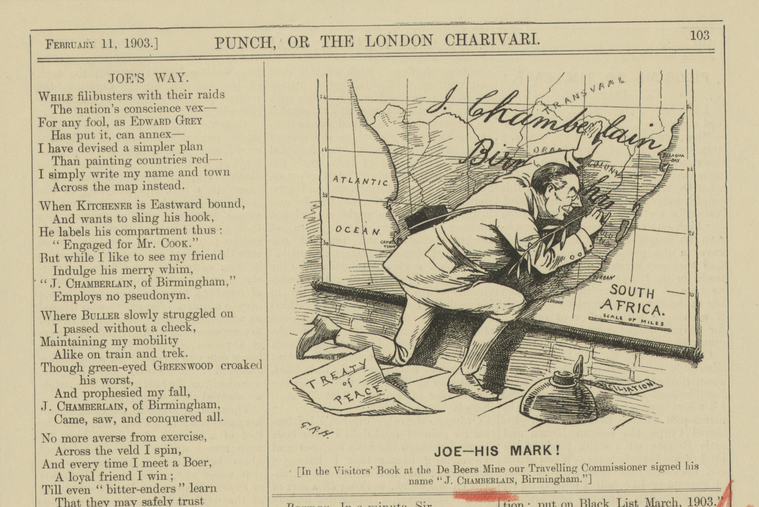 Joseph Chamberlain. - NYPL Digital Collections