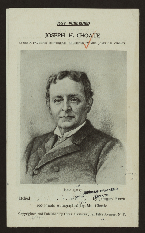 Joseph H. Choate. - NYPL Digital Collections
