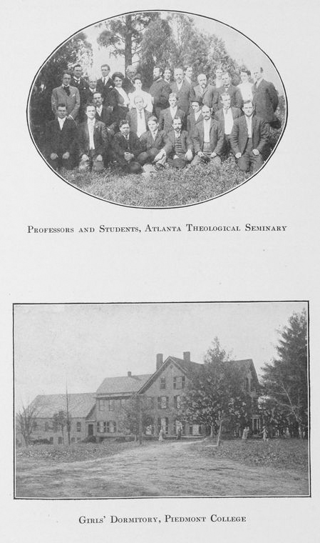 Professors and students, Atlanta Theological Seminary. - NYPL Digital ...