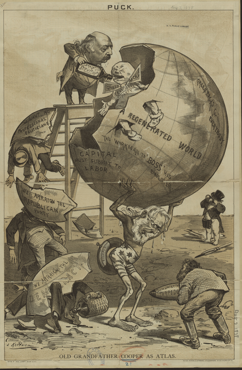 Peter Cooper. - NYPL Digital Collections