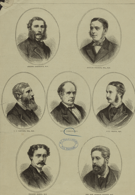 Sir D. Corrigan, M.P. - NYPL Digital Collections