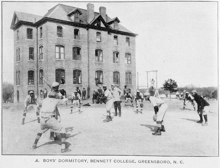 Boys' dormitory, Bennett College, Greensboro, N.C. - NYPL Digital ...