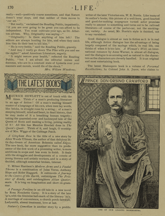 F. Marion Crawford. - NYPL Digital Collections