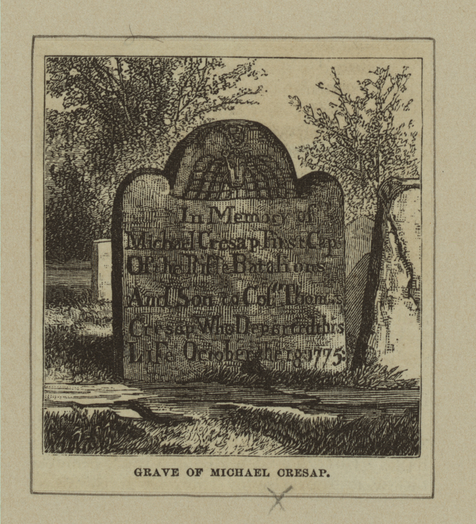 Grave of Michael Cresap. - NYPL Digital Collections