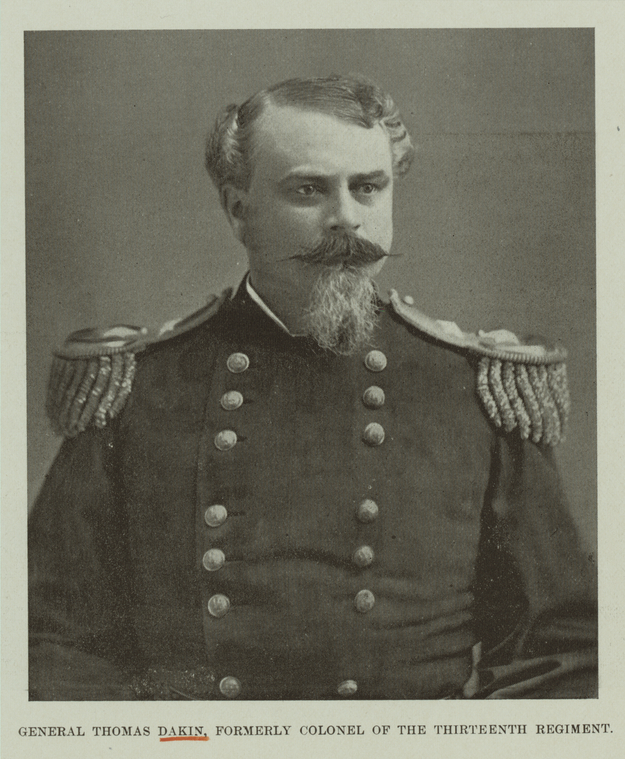 General Thomas Dakin. - NYPL Digital Collections