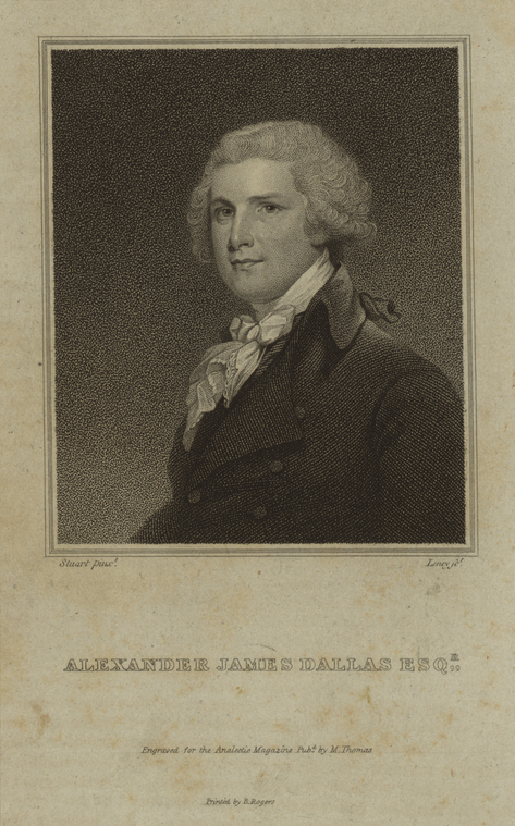 Alexander James Dallas. - NYPL Digital Collections