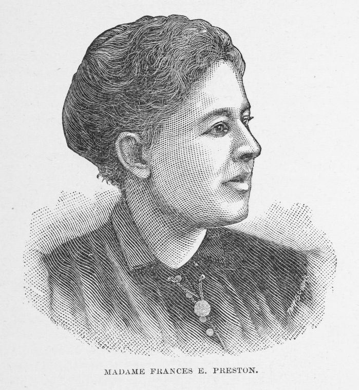Madame Frances E. Preston. Elocutionist. - NYPL Digital Collections