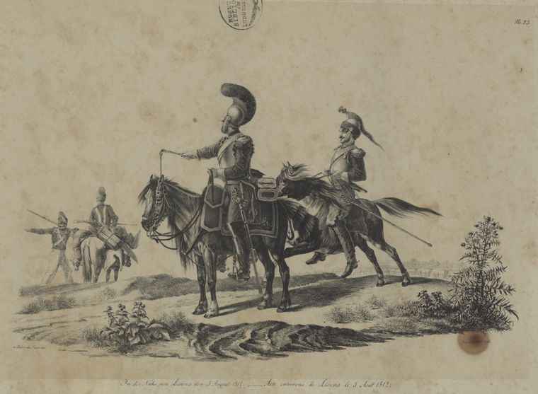 In der nahe von Liozna den 5 August 1812 - NYPL Digital Collections